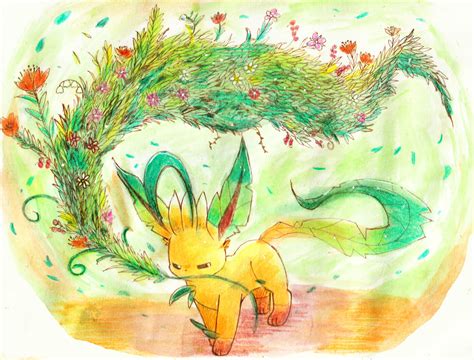 Leafeon Pokemon Drawn By Kirin1204 Danbooru Leafeon Pokemon Drawn By Kirin1204 Danbooru