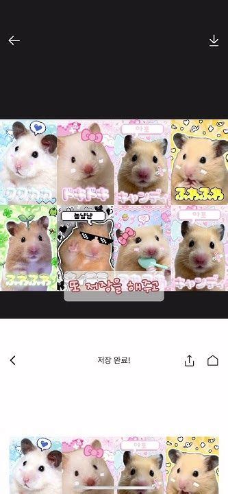 🐹프리쿠라 도안 만드는 방법🐹 도무송 애즈랜드 아이돌 판매 판스 햄스터 만드는법 도안 Youtube