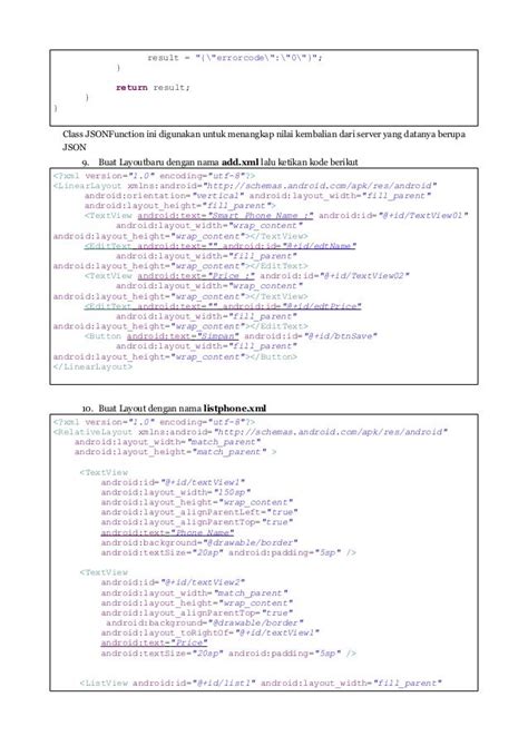 Android Fast Track Crud Android Php Mysql