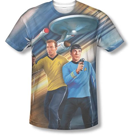 Star Trek Mens Phasers Down T Shirt Dress Code