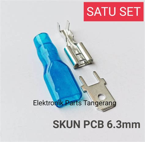 Satu Set Skun Kabel Uk 63mm Skun Gepeng Cable Gepeng Soket Skun