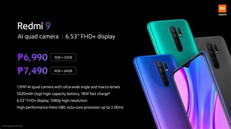 Redmi 9 With Helio G80 Now Available At Authorized Mi Stores Today For