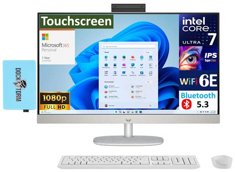 Hp All In One Ai Powered All In One In Touchscreen Ips Fhd Display Intel Core Ultra U