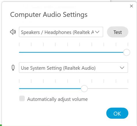 Webex Audio And Camera Troubleshooting Department Of Medicine IT Helpdesk