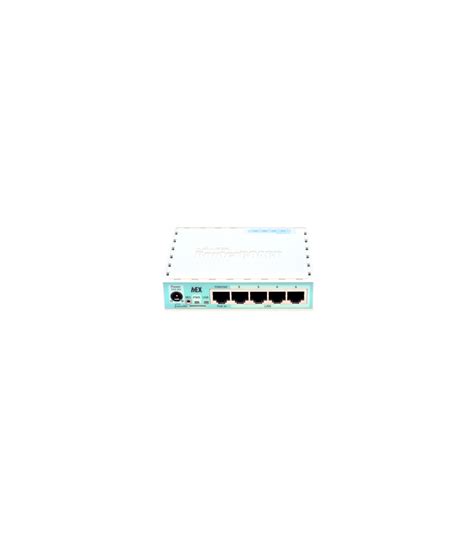 Mikrotik Wired Ethernet Router No Wifi RB750Gr3 HEX Dual Core 880MHz CPU 256MB RAM 16 MB