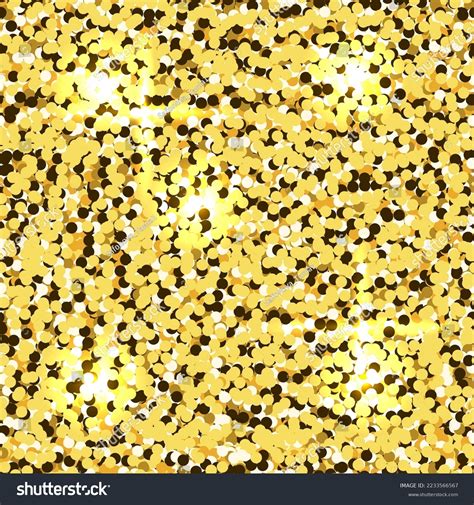 Vector Background Sequin Pattern Seamless Illustration Stock Vector