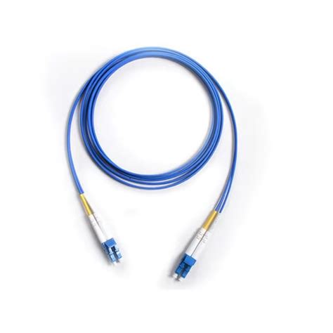 Lc To Lc Patch Cord Sm Waterproof Lszh Armored Optic Patch Cable Owire