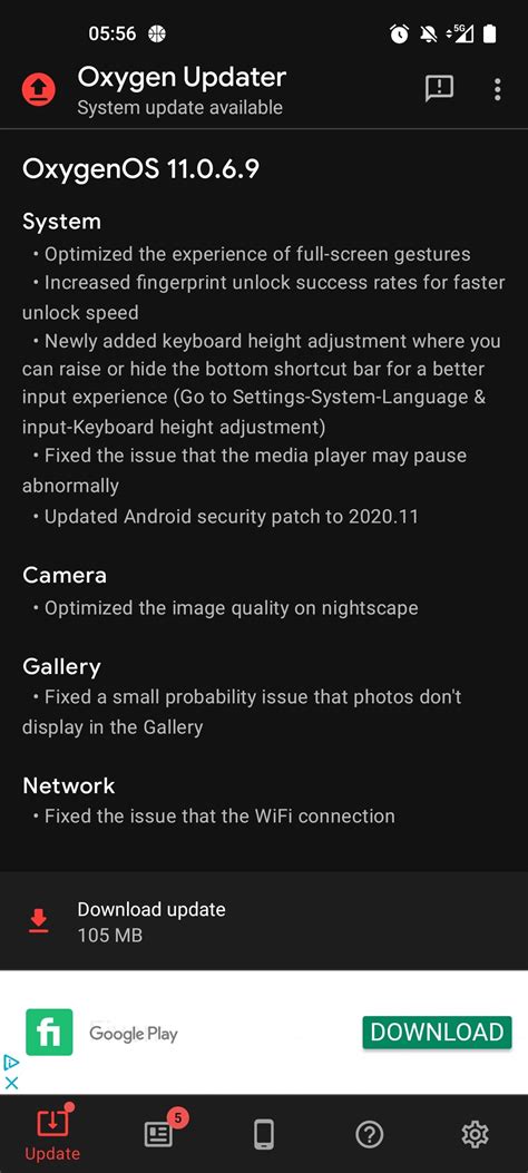 Just Got Oxygen Os 11 0 6 9 Update Oneplus8t