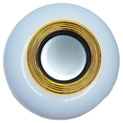 Lâmpada Rgb Com Caixa De Som Bluetooth Embutida Controle Ir 7 Cores