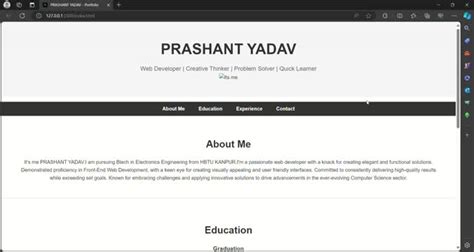 prashant yadav on linkedin bharatintern