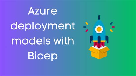 azure deployment models with bicep george markou