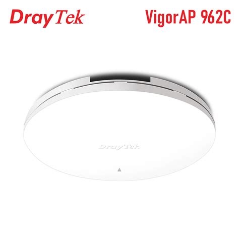 Access Point WiFi 6 DrayTek VigorAP 962C Dual Band Chuẩn AX3000 2 5G LAN Port 256 Users