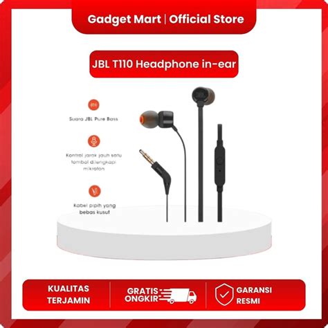 Jual Jbl T Headphone In Ear Shopee Indonesia