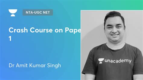 Nta Ugc Net And Set Exams Crash Course On Paper 1 By Unacademy