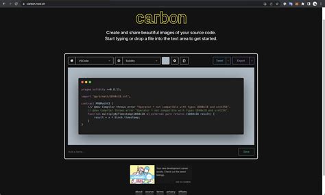 Triple Slash Comments Are Not Properly Highlighted In Solidity · Issue 1434 · Carbon Appcarbon