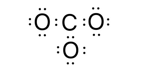 What Is The Lewis Structure Of Ce CO3 2 Ion Quizlet