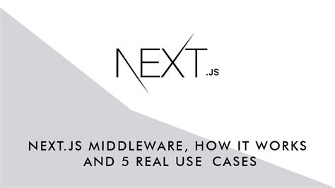 Nextjs Middleware How It Works And 5 Real Use Cases
