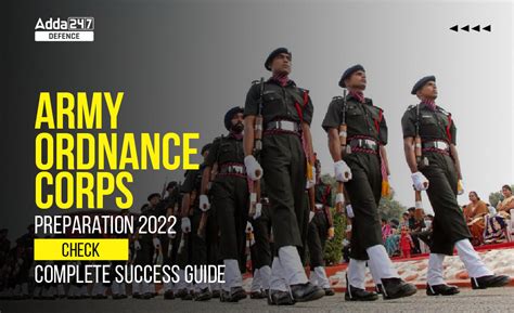 Army Ordnance Corps Preparation Check Complete Success Guide