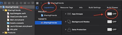 Sharing Information Between IOS App And An Extension