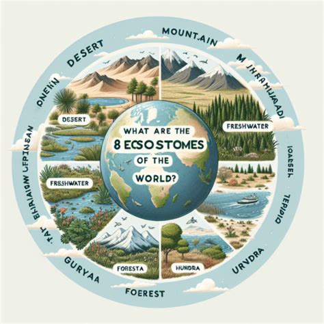 ℹ ¿cuáles Son Los 8 Ecosistemas Del Mundo