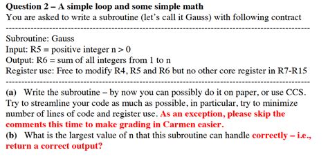 solved question 2 a simple loop and some simple math you