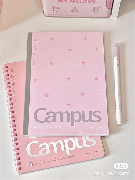 Campus Notebook In 2024 Pretty School Supplies Cute Stationary School Supplies Cute School