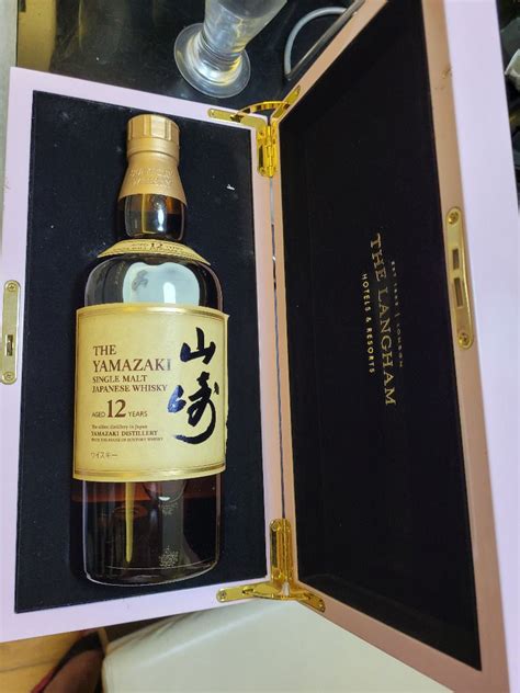 山崎12年單一麥芽威士忌 Yamazaki 嘢食 And 嘢飲 酒精飲料 Carousell