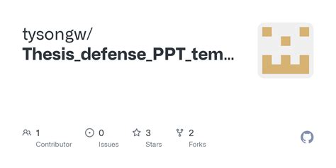 Thesis Defense Ppt Template Thesis Defense Pptx At Main · Tysongw Thesis Defense Ppt Template