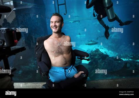 Nick Vujicic Swimming With Sharks