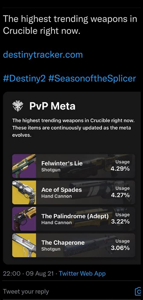 This Was A Crazy Meta Rdestiny2