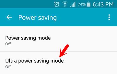 Enable Ultra Power Saving Mode On Android Devices Wikigain