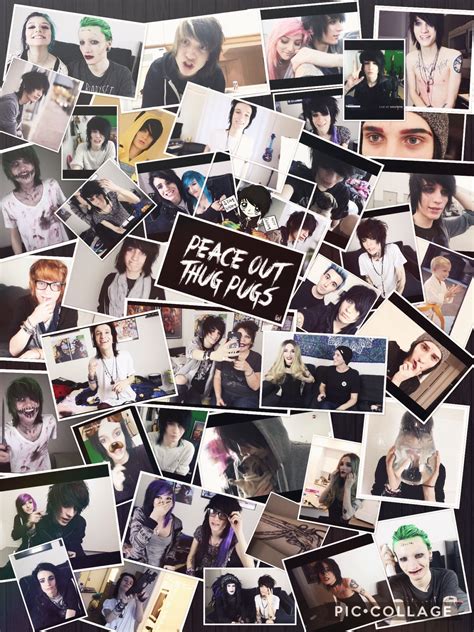Johnnie Guilbert Emo Scene Collage