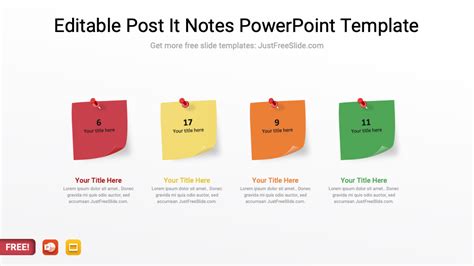Free Powerpoint Template Note