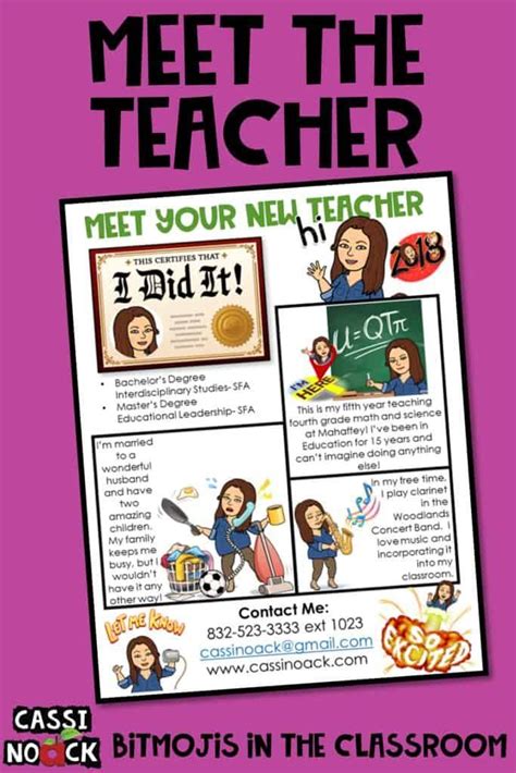 Bitmoji In The Classroom Cassi Noack Bitmoji In The Classroom Babe Classroom Teaching