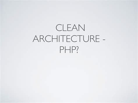 Pdf Clean Architecture Php Dokumentips