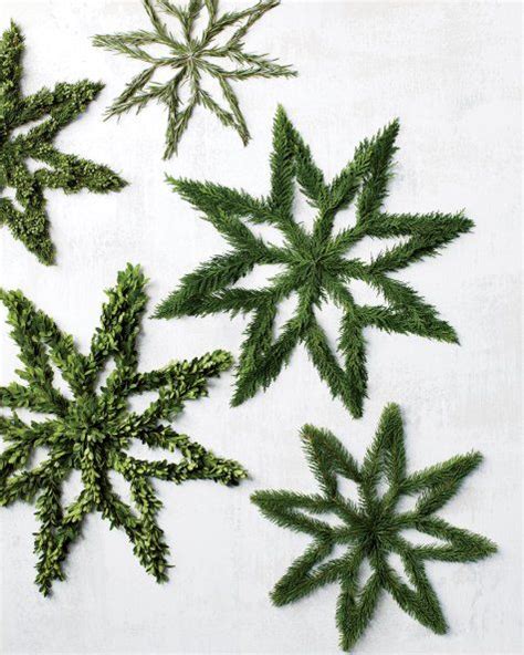 Сніжинки з ялинкового гілля та шишок 20 нових ідей Моє домашнє натхнення