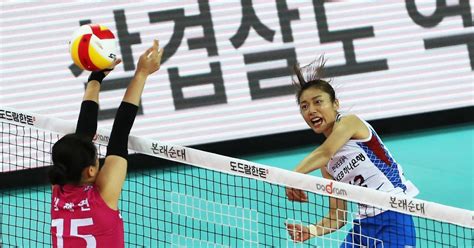 박정아 23점 도로공사 흥국생명 3 1 제압