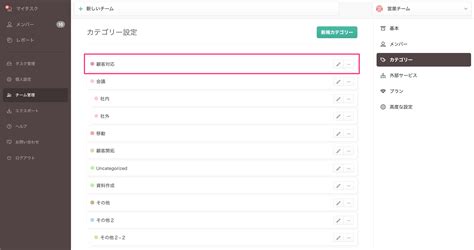 【お知らせ】カテゴリーの並び替えがドラッグ＆ドロップでできるようになりました Timecrowd Blog