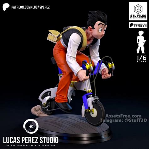 Gohan 3d Print Model Free High Quality Models For Your Projects Assetsfree”