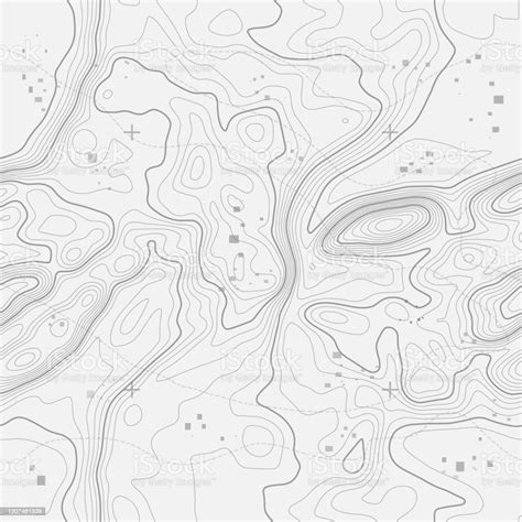 원활한 벡터 지형 맵 배경 라인 지형지도 원활한 패턴 윤곽 배경 지리적 그리드 지형을 따라 산악 하이킹 트레일 매끄러운 물결 모양 패턴 0명에 대한 스톡 벡터 아트 및 기타