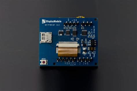 35 Tft Resistive Touch Shield With 4mb Flash For Arduino And Mbed