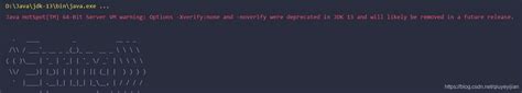 java hotspot tm 64 bit server vm warning options xverify none and