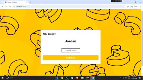 Abrar Husain On Linkedin Worldcapitalquiz Geography Nodejs