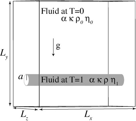Schematic Of The Numerical Model Download Scientific Diagram