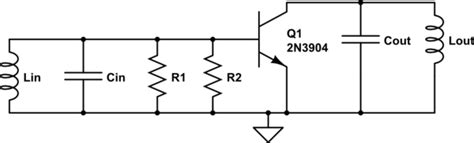 How To Bais A Tuned Rf Amplifier And Compute I O Impedances Electrical Engineering Stack Exchange