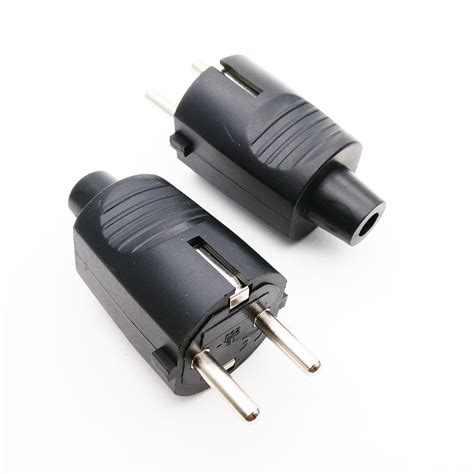 Blackwhite Pvc Shell Wiring Assembly Inlet Europe Vicedeal