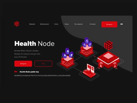 Health Node Blockchain Validator By 13digital Pro On Dribbble