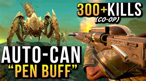 Helldivers 2 Auto Cannon Penetration Buff Gameplay Hardest