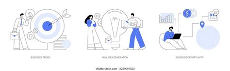 entrepreneurship success abstract concept vector illustration stock vector royalty free