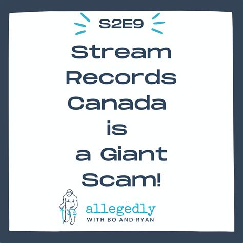 Stream Records Canada Is A Giant Scam